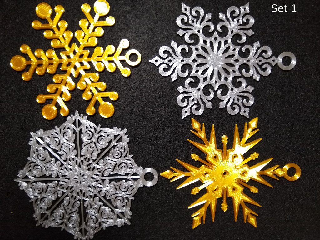 Snowflake ornaments - Vesper Workshop of Vermont